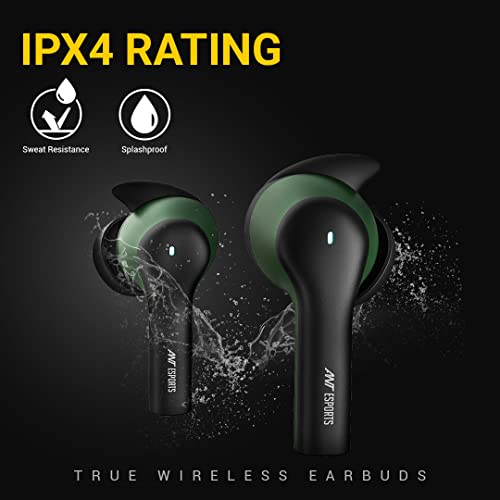 Ant Esports Infinity Bluetooth Truly Wireless in Ear Earbuds, Gaming ...