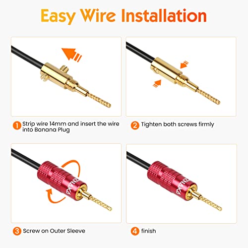 Snapklik.com : Flex Pin Colorback Banana Plugs For Spring Loaded ...