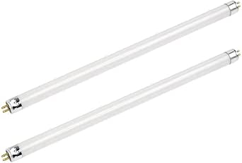 Bluex Bulbs (Pack of 2 F8T5/DL 8W T5 12" Daylight White 6500k ...