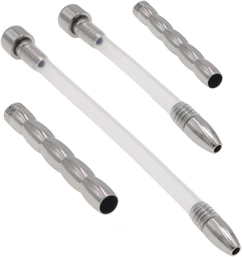 Amazon.com: 4 Pcs Urethra Trainer Set Chastity Lock Accessories ...