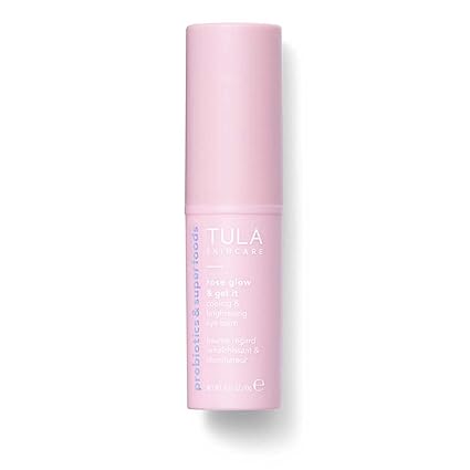 Amazon.com: TULA Skin Care Eye Balm Rose Glow - Dark Circle Treatment ...