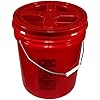 Amazon.com: API Kirk; Gamma Bucket Kit, One Red 5 Gallon 90 mil Bucket ...