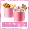 Amazon.com: Newtay 100 Packs Ice Cream Cup 9oz Disposable Snack Paper ...