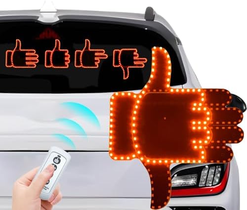 Amazon.com: Keepdone Glogesture Finger Lights,Thumbs Up & Down Light ...