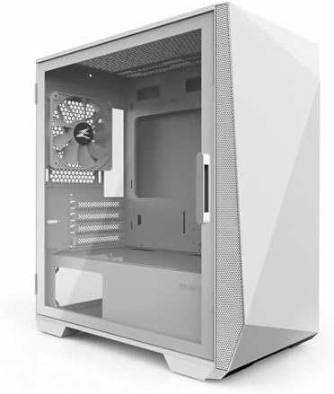 Amazon.com: Zalman Z1 Iceberg mATX Gaming PC Case - 3 x 120mm Fans ...