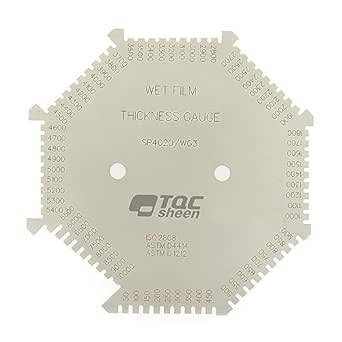 Amazon.co.jp: TQC Sheen 角形ウェットフィルム膜厚計 測定範囲：50～10000μm SP4020 : DIY・工具・ガーデン