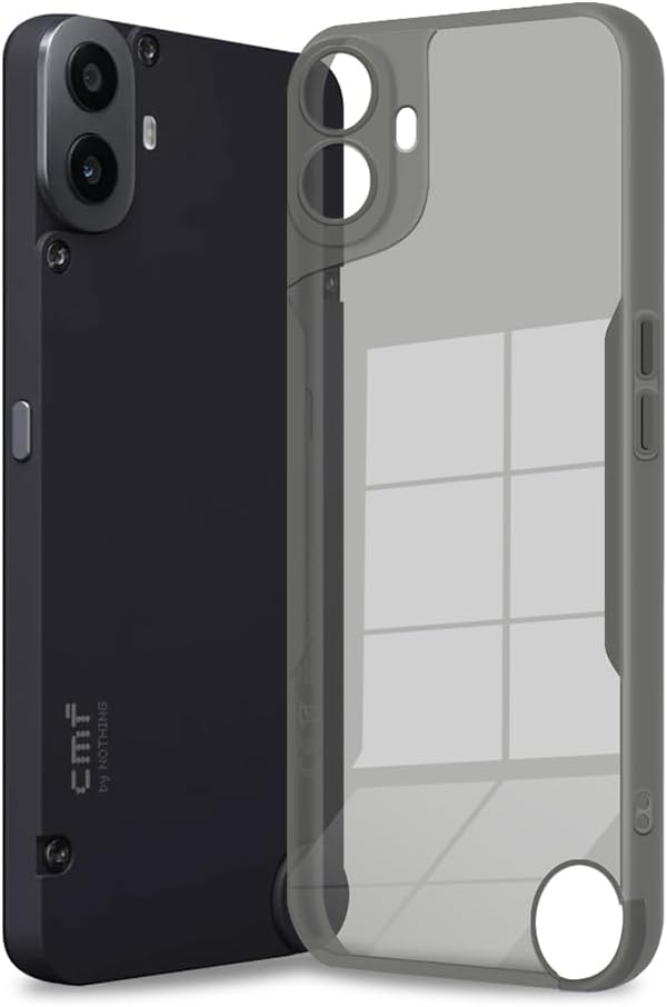 Fashionury Colored Transparent Back Case Cover for CMF by Nothing Phone ...