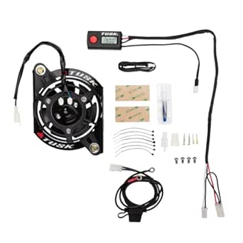 Amazon.com: Tusk Digital Radiator Fan Kit Compatible with KTM 250 300 ...