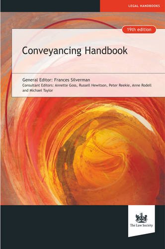 Conveyancing Handbook: Amazon.co.uk: Silverman, Frances: 9781907698354 ...