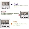 Amazon.com: 24 Hour Magnetic Timer with Digital Alarm Clock Large ...