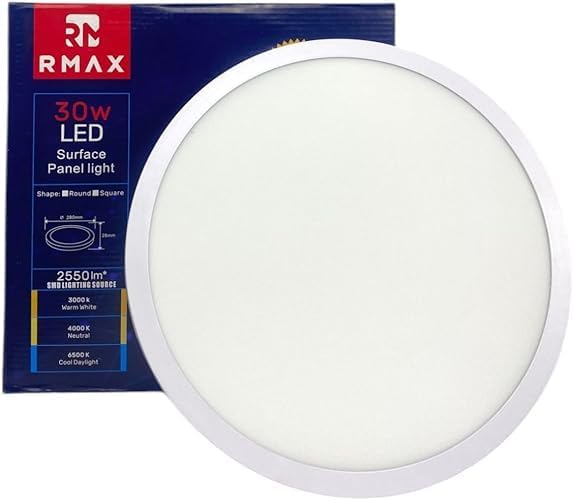 RMAX LED PANEL LIGHT 30 WATTS (2 PCS) (NEUTRAL WHITE) : Buy Online at ...