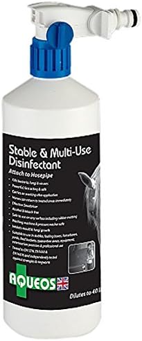 Aqueos Stable & Multi-Use Disinfectant with Hose Applicator, 1 Litre ...