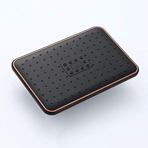 Black Square Shower Set Supercharged Top Spray Lift Shower System ...