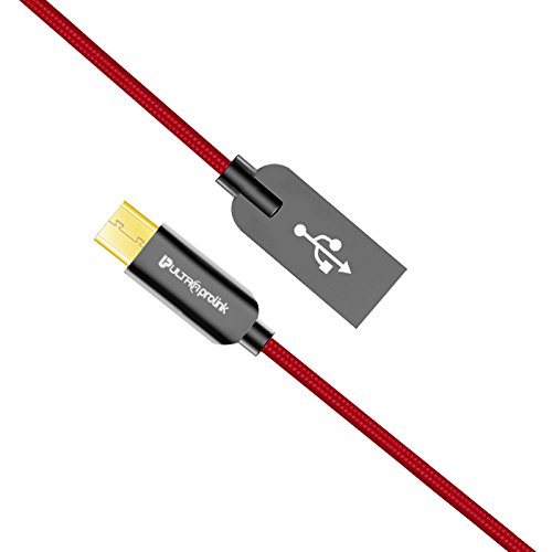 Ultraprolink UL0056RED-0150 Zync Micro USB Cable 1.5m (Red) : Amazon.in ...
