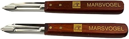 Marsvogel Solingen 2 x Kartoffelschälmesser, Schäler, Sparschäler, 2 ...