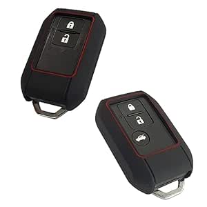 Ashar Keyhub Silicone Car Key Cover Compatible For Suzuki Swift, Baleno ...