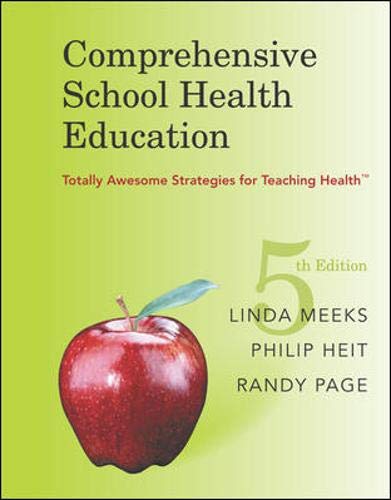 Comprehensive School Health Education: Meeks, Linda, Heit, Philip, Page ...