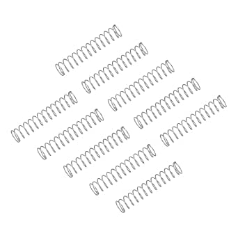 Amazon.co.jp: uxcell 10pcs Compression Spring 304 Stainless Steel 3mm ...