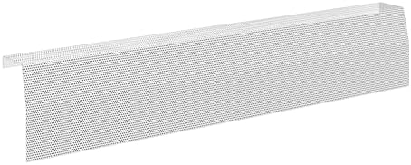 Baseboarders Basic Series 3 ft Galvanized Steel Easy Slip-On Baseboard ...