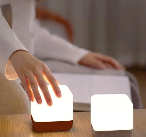 GZWANHANGMY Portable LED Night Lights, Battery Operated, Soft Eye ...