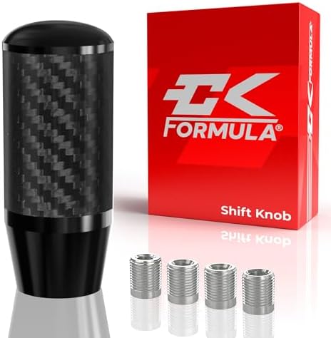 Amazon.com: CK FORMULA Carbon Fiber Shift Knob - 4 5 6 Speed Manual ...