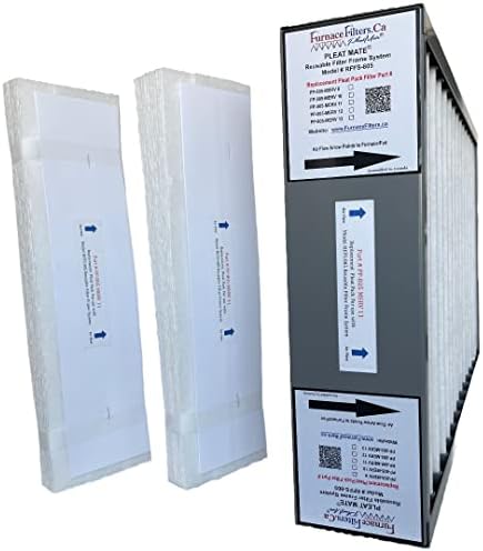 X6670 16x25x5 Reusable Filter Frame System (15 3/4 x 24 3/4 x 4 3/8 ...
