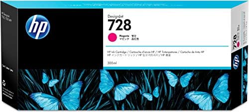 HP 728 Matte Black 300-ml Genuine Ink Cartridge (F9J68A) for DesignJet ...