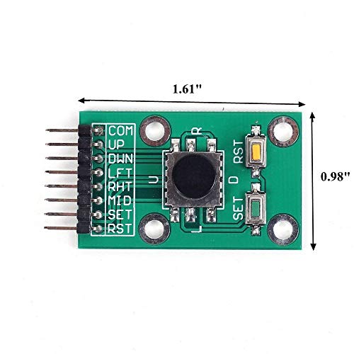 DAOKI Lot de 5 modules de boutons à bascule à cinq directions pour MCU ...
