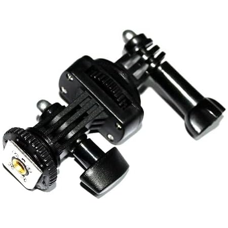 Buy SHOPEE Adjustable Angle Pole Swivel Hot Shoe Mount 1/4" Screw Hot ...