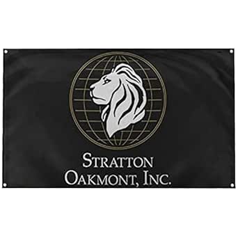 Banger Flags - Stratton Oakmont Inc. Logo Black Wolf of Wall Street ...