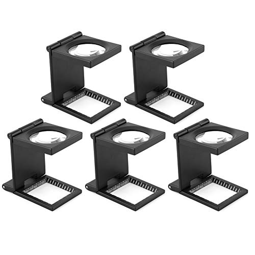 Amazon.com: 10X 28mm Mini Three-Folding 10X Magnifier,Zinc Alloy ...