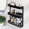 Amazon.com: mDesign Plastic Wall Mount, 3 Tier Storage Organizer Shelf ...