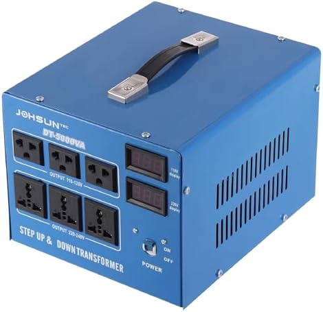 Amazon.com: 5000W Voltage Converter Auto Transformer Duty Step Up/Down ...
