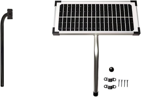 Amazon.com: Mighty Mule (FM100) Keypad Mounting Post + 10 Watt Solar ...