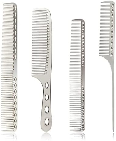 Amazon.com : Hair Styling Comb,2PCS Metal Combs For Hair Women,Space ...