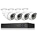Amazon.com : Eversecu 4 Channel Security Camera System 1080P DVR and (4 ...