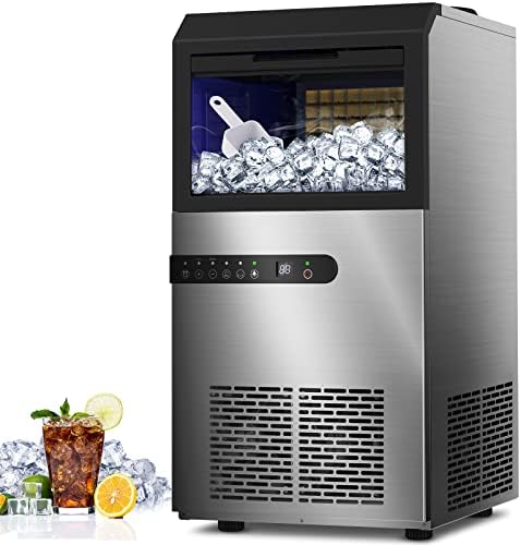 Amazon.com: Iceman Commercial Ice Maker Machine, 100lbs/24H Stainless ...