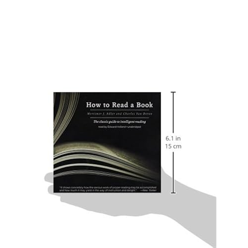 Snapklik.com : How To Read A Book Lib/E: The Classic Guide To Intelligent Reading