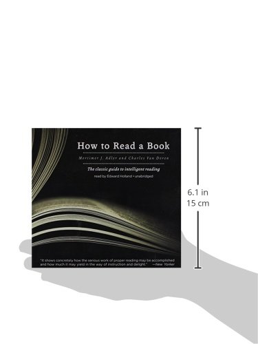 Snapklik.com : How To Read A Book Lib/E: The Classic Guide To Intelligent Reading