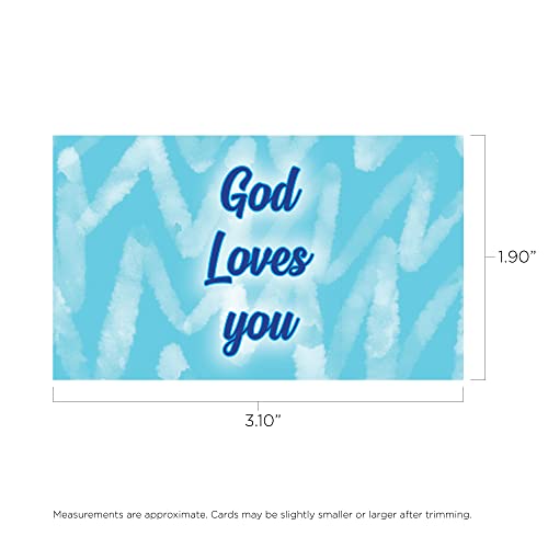 Snapklik.com : God Loves You, Pack Of 25, Bulk Pack Of 25 Affirmation ...
