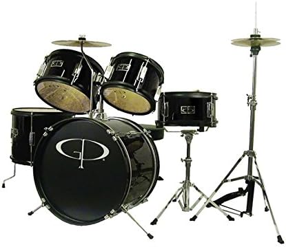 Amazon.com: Music Alley 3 Piece Kids Drum Set with Throne, Cymbal ...