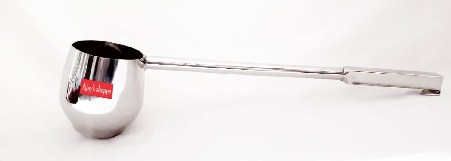 Ajay's Shoppe Stainless Steel Spoon|Canteen Server| Water ladle for ...