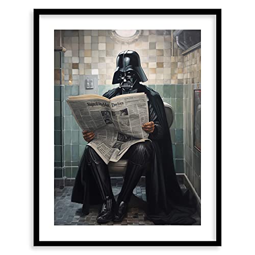 Amazon.com: Star Wars Bathroom Décor Art Print - Premium Giclee Fine ...