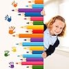 Amazon.com: Colorful Pencils Wall Decals - 9 Sheets 47 Pcs Colored ...