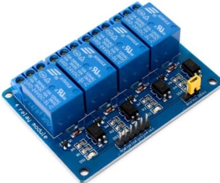 Electronic Spices 24v 4 Channel Relay Module With Light Coupling ...