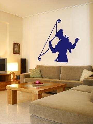 WallMantra Lord Rama Wall Decal Wall Sticker : Medium(18x18 inches ...