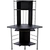 Amazon.com: HOMCOM Arch Tower Computer Desk Compact Modern Home Office ...
