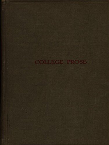 College Prose: Amazon.com: Books