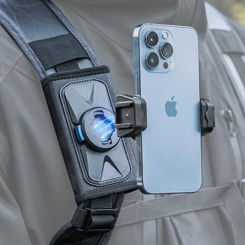 Amazon.com: Rugvis Magnetic Backpack Shoulder Strap Mount for Phone ...