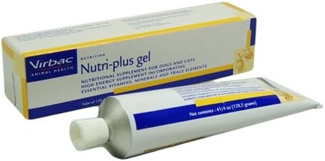 Nutri Plus Multivitamin Mineral Gel 120g Tube : Amazon.co.uk: Pet Supplies
